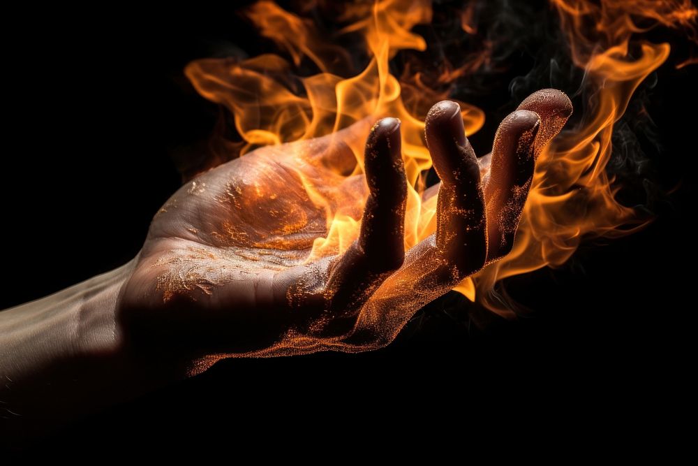 PNG Hand fire finger black. | Free Photo Illustration - rawpixel