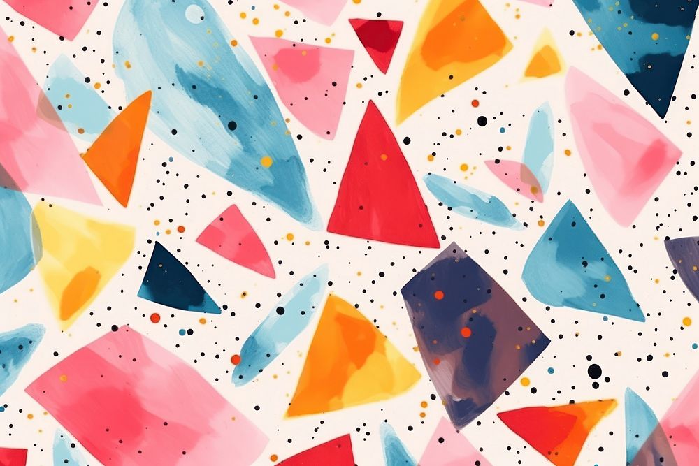 Memphis diamond backgrounds abstract confetti. | Premium Photo ...