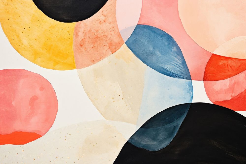 Circles backgrounds abstract painting. | Premium Photo Illustration ...