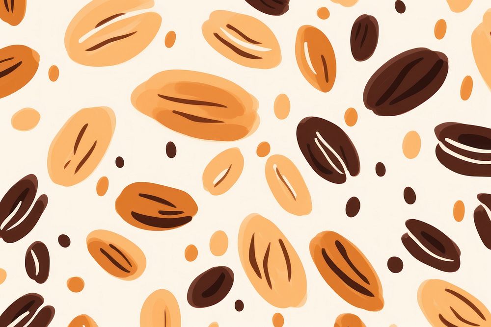 Coffee beans backgrounds pattern line. | Premium Photo Illustration ...