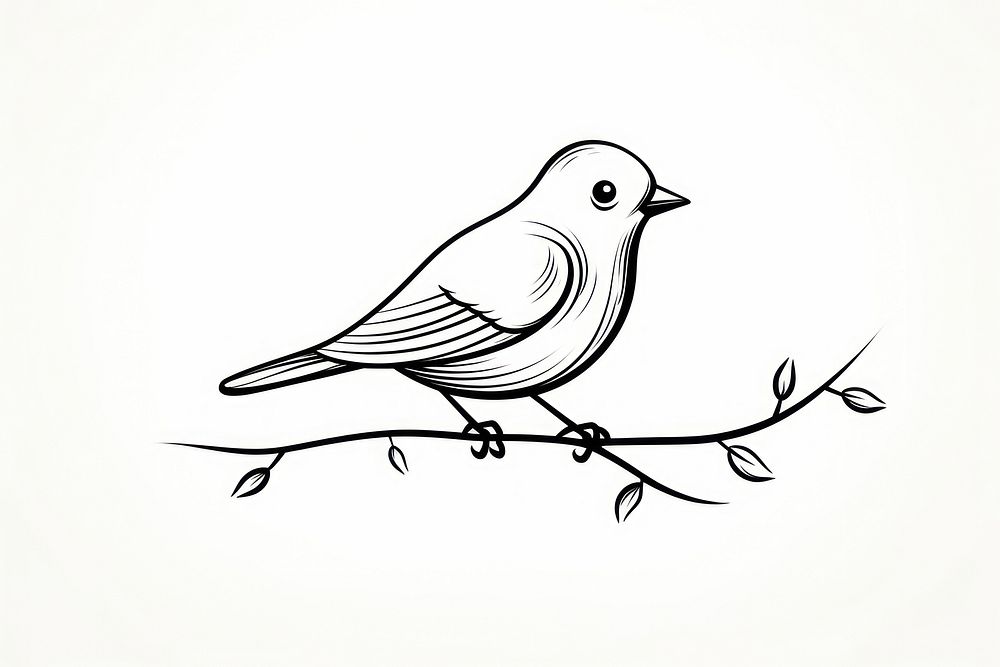 Bird sketch drawing animal. | Premium Photo Illustration - rawpixel
