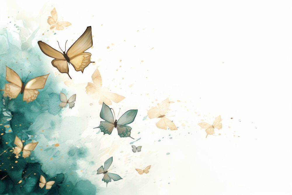 Butterflies watercolor background backgrounds butterfly | Free Photo ...