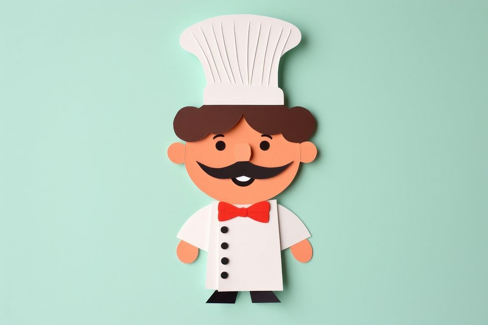 Chef cartoon anthropomorphic representation. | Premium Photo ...