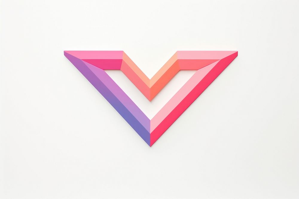 Arrow symbol creativity triangle. | Premium Photo Illustration - rawpixel