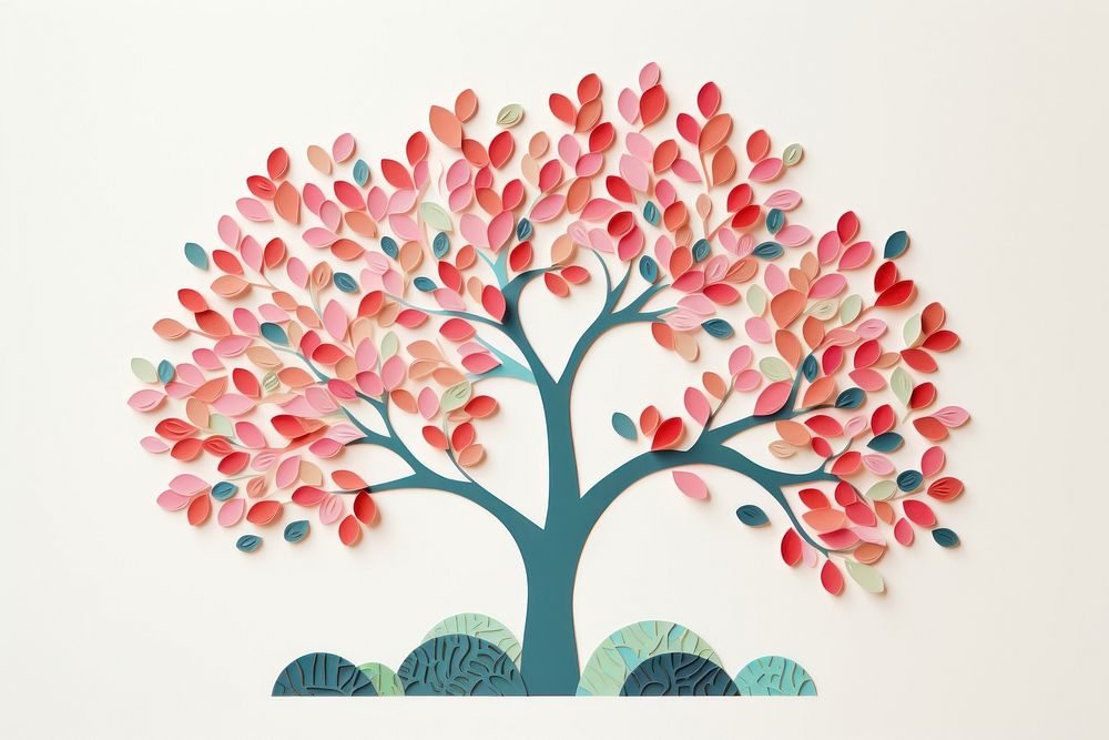 Tree painting pattern craft. | Premium Photo Illustration - rawpixel