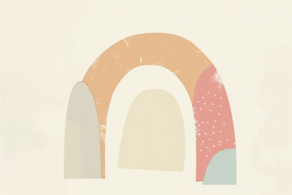 Cute Arch illustration arch architecture | Premium Photo Illustration ...