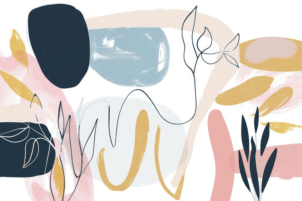 Cute Arch illustration backgrounds painting | Premium Photo ...