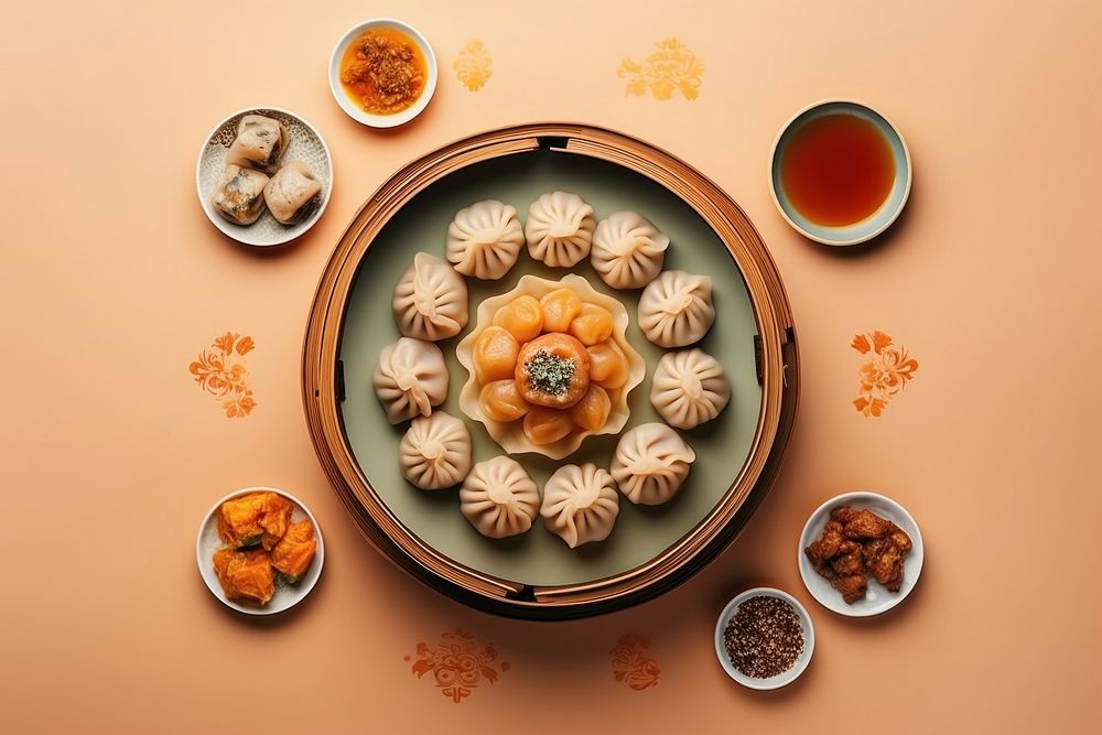Chinese dim sum plate food | Free Photo - rawpixel
