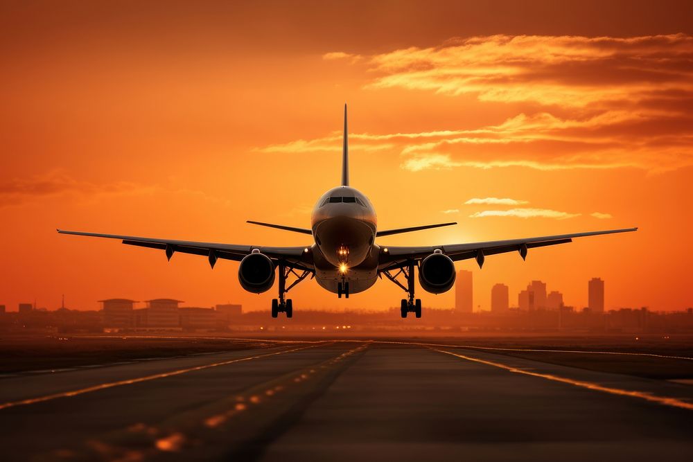 Airplane aircraft vehicle landing. | Free Photo - rawpixel