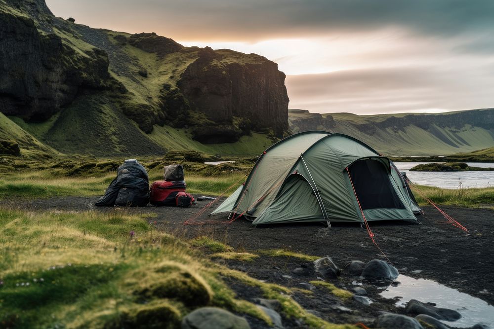 Camping camping outdoors nature. | Premium Photo - rawpixel