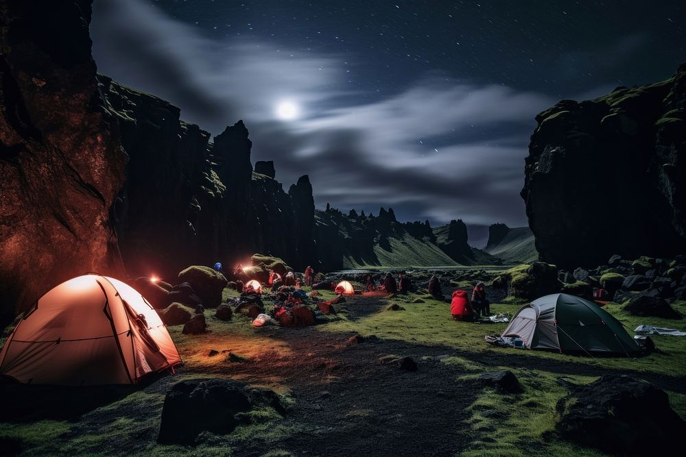 Camping camping night astronomy. | Premium Photo - rawpixel