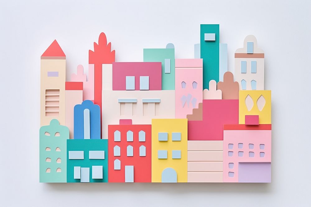 Buildings art toy architecture. | Free Photo Illustration - rawpixel