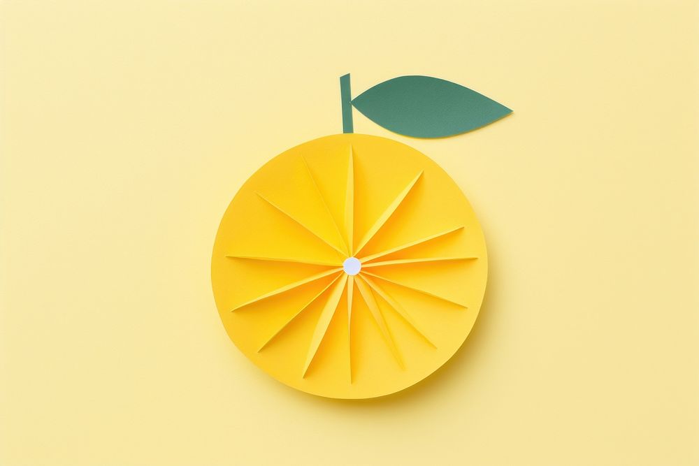 Lemon simplicity freshness origami. | Free Photo Illustration - rawpixel
