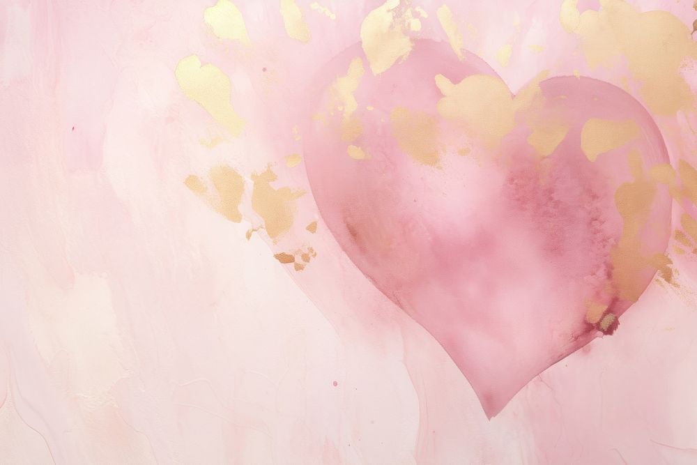 Heart watercolor background backgrounds painting | Premium Photo ...