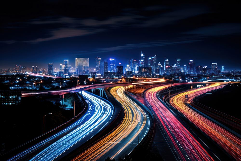 Motorway city architecture metropolis. | Free Photo - rawpixel