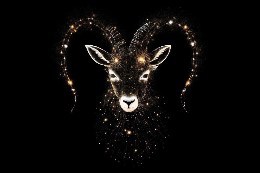 Capricornus zodiac livestock wildlife animal. | Premium Photo ...
