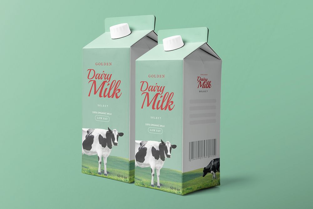 Milk cartons | Free Photo - rawpixel