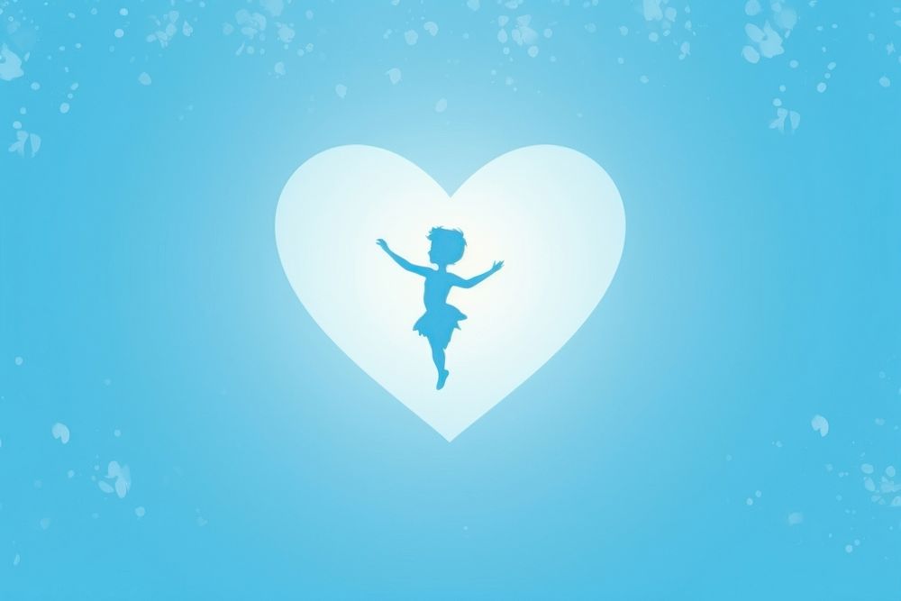 Cupid love silhouette gradient background | Premium Photo Illustration ...