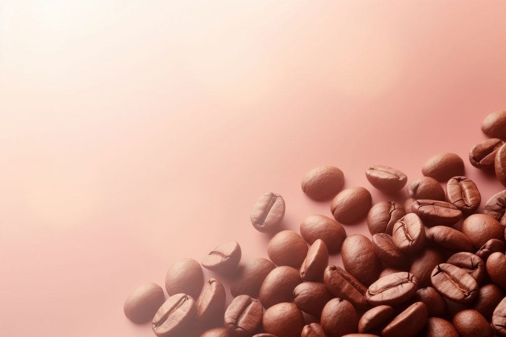 Coffee beans gradient background backgrounds | Premium Photo ...