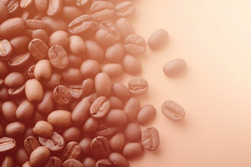 Coffee beans gradient background backgrounds | Free Photo Illustration ...
