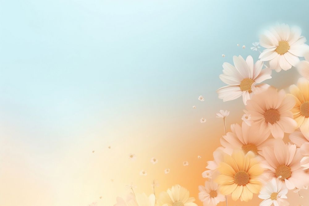 Sunflowers wedding gradient background backgrounds | Premium Photo ...