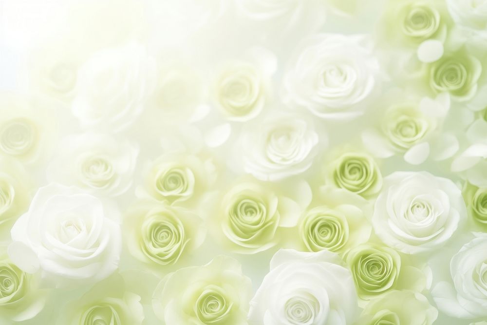 White roses wedding gradient background | Free Photo Illustration ...