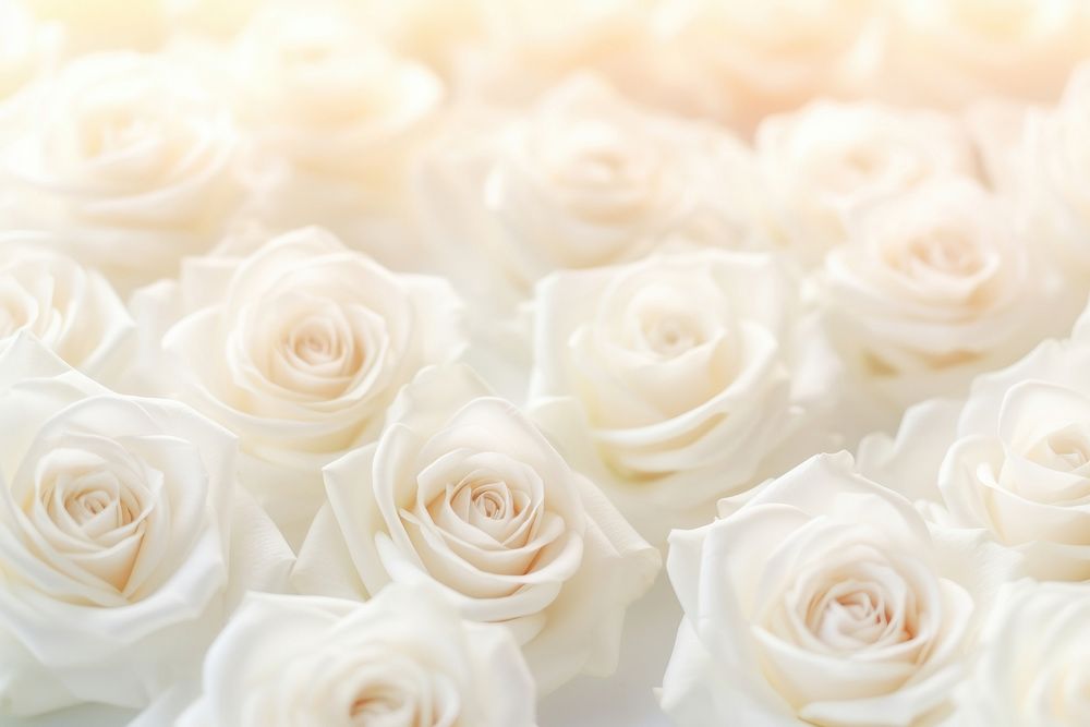White roses wedding gradient background | Premium Photo Illustration ...