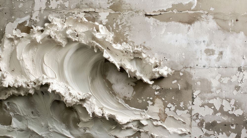 Wave plaster wall deterioration. | Premium Photo Illustration - rawpixel