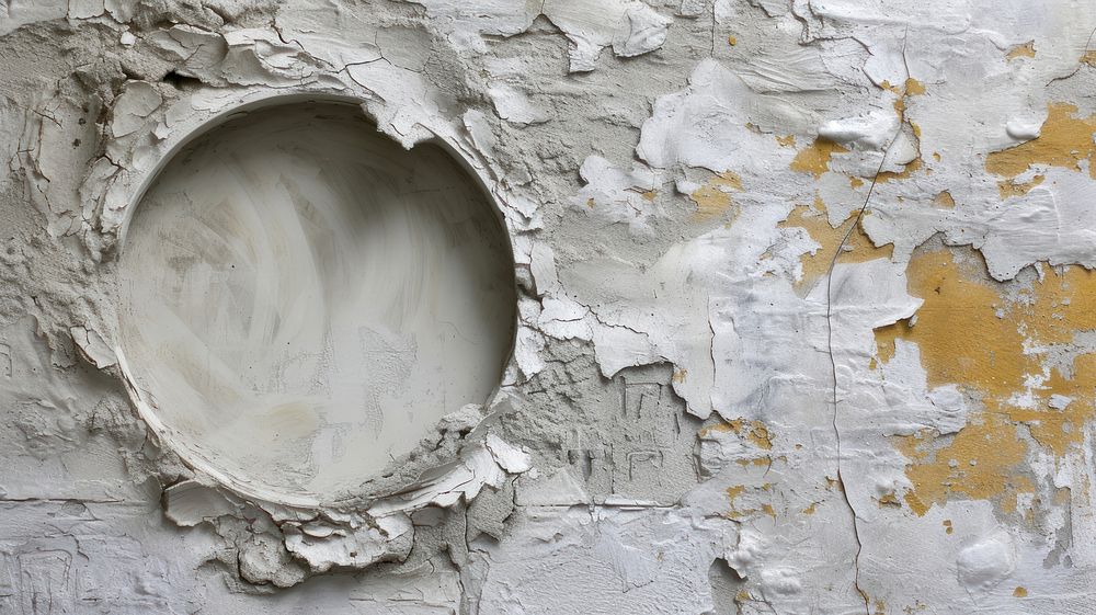 Circle plaster rough paint. | Free Photo - rawpixel