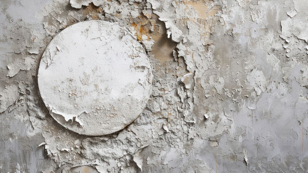 Circle plaster rough wall. | Free Photo - rawpixel