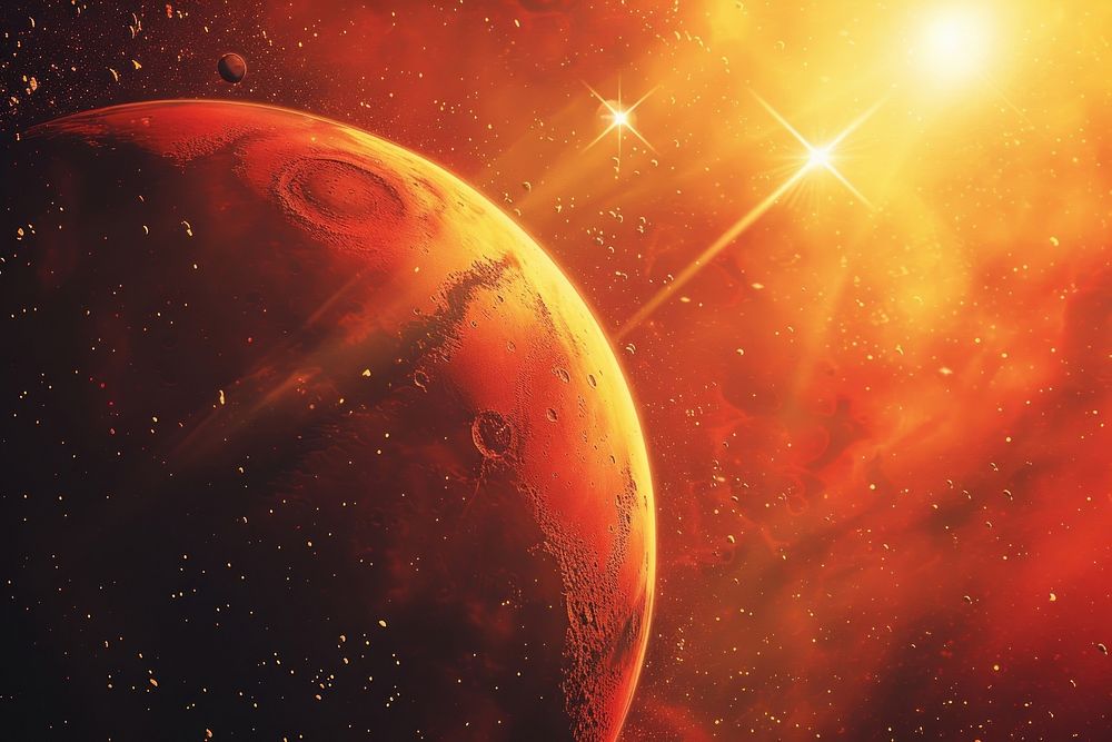 Mars astronomy universe outdoors. | Free Photo Illustration - rawpixel