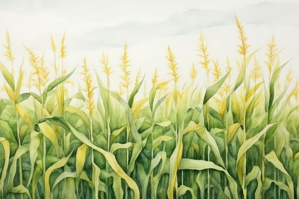 Background corn field backgrounds outdoors | Free Photo Illustration ...