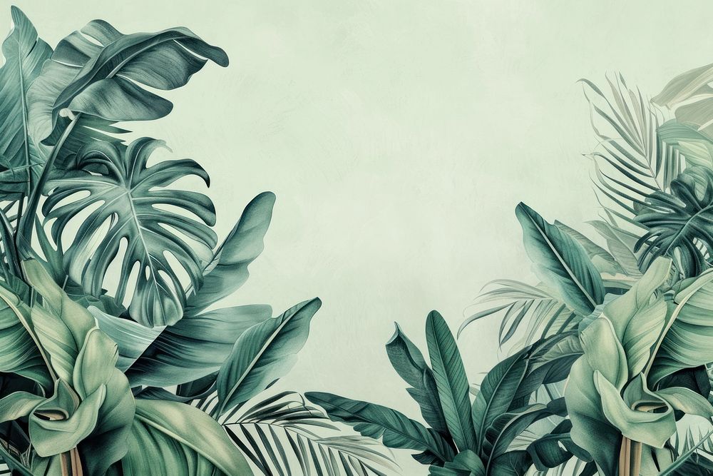 Plant green backgrounds drawing | Free Photo Illustration - rawpixel