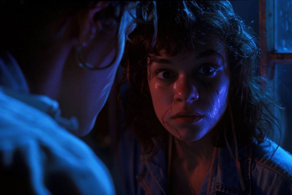 Horror movie scene portrait worried | Free Photo - rawpixel