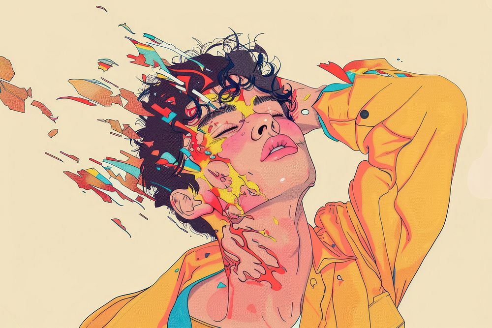 Drawing broken world art painting | Premium Photo Illustration - rawpixel