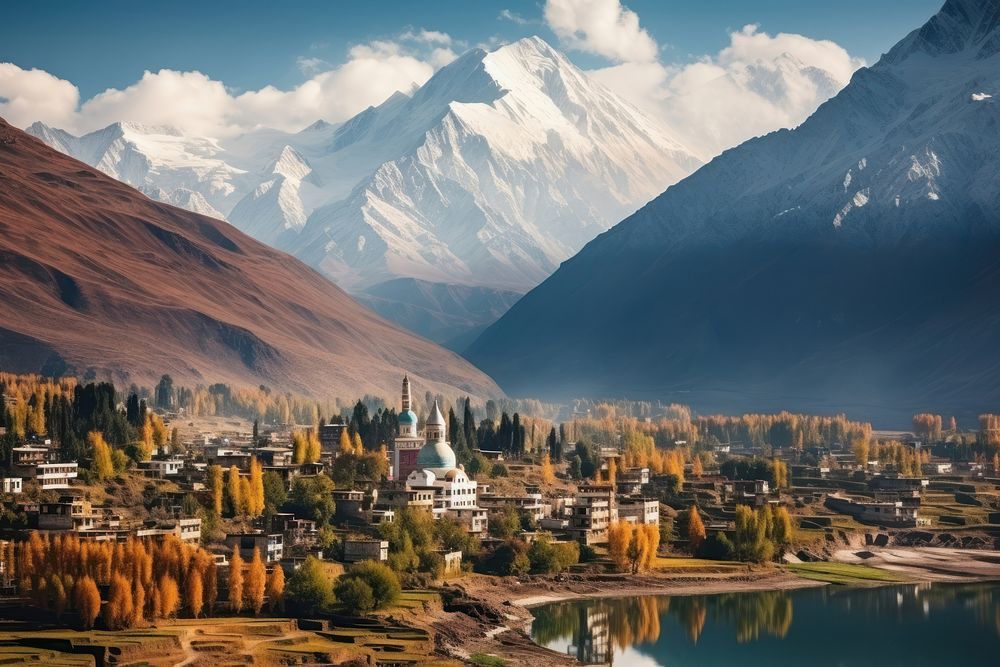 Pakistan architecture landscape cityscape. | Free Photo - rawpixel
