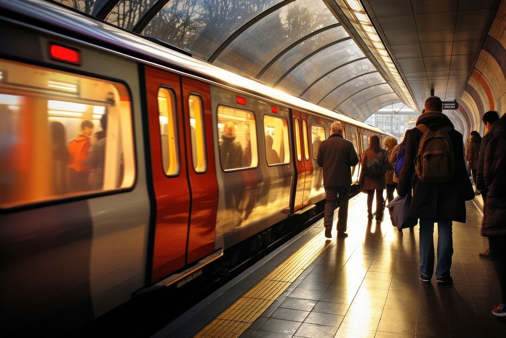 Metro vehicle subway train. | Free Photo - rawpixel