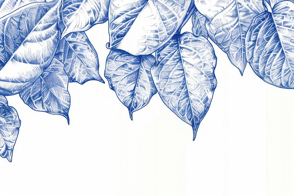Vintage drawing pothos leaves illustrated | Free Photo Illustration ...