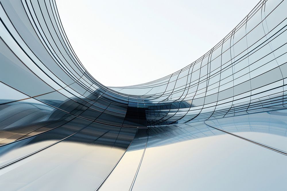 Curved glass building architecture urban | Free Photo - rawpixel