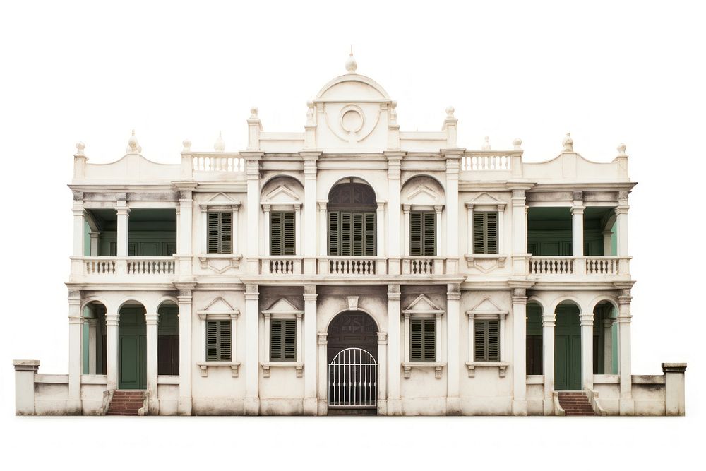 Colonial architecture building house. | Premium Photo - rawpixel