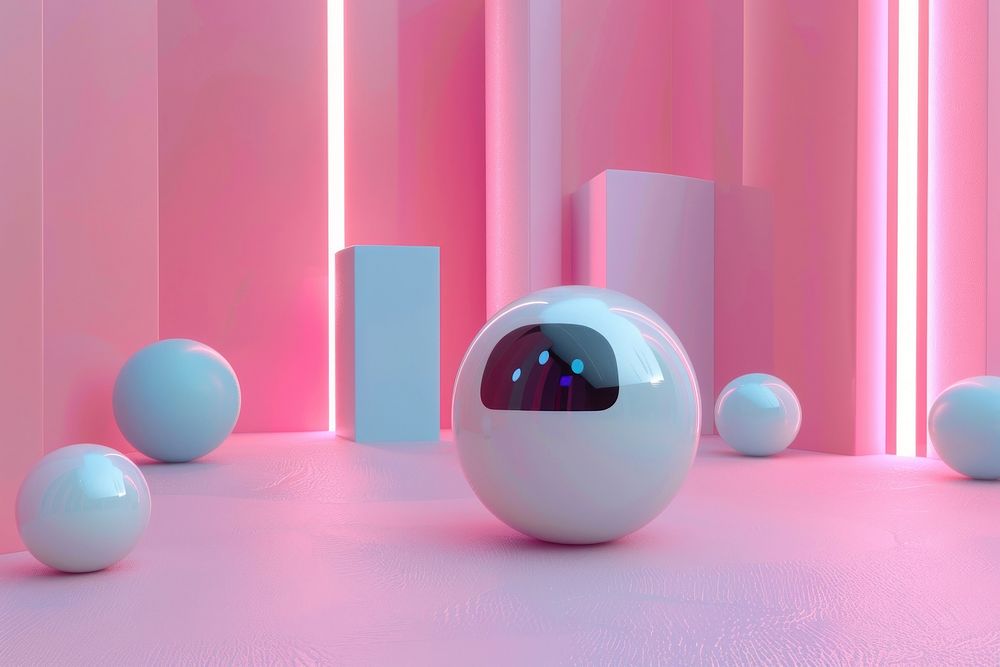 Ai pet electronics sphere | Free Photo Illustration - rawpixel