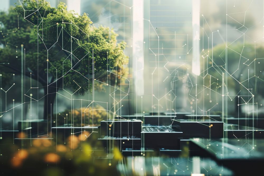 Artificial intelligence building nature architecture | Free Photo ...