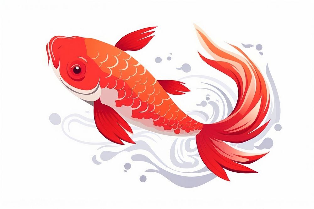 Koi goldfish animal shark. | Free Photo Illustration - rawpixel