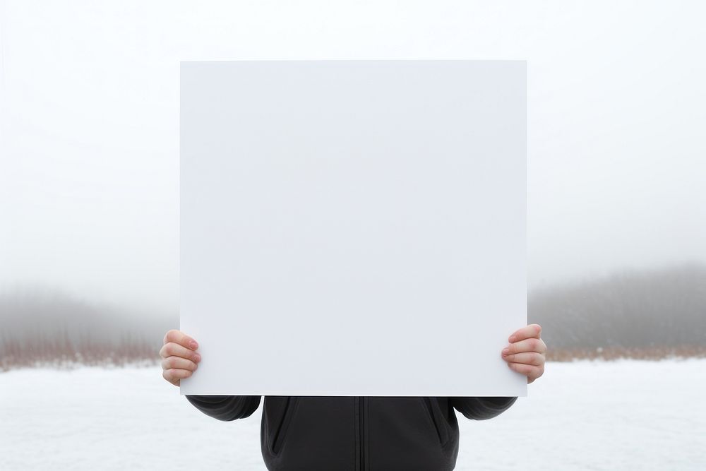 Person holding placard photo photography | Free Photo - rawpixel