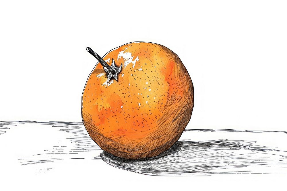 Orange fruit produce plant. | Free Photo Illustration - rawpixel