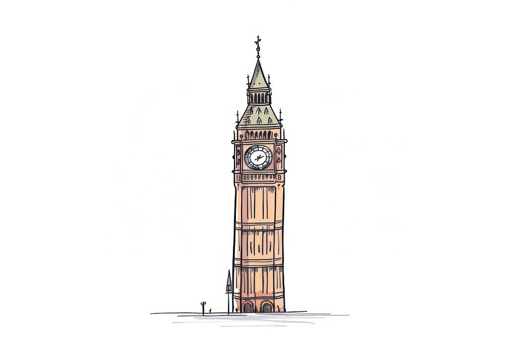 Big ben architecture building tower. | Free Photo Illustration - rawpixel
