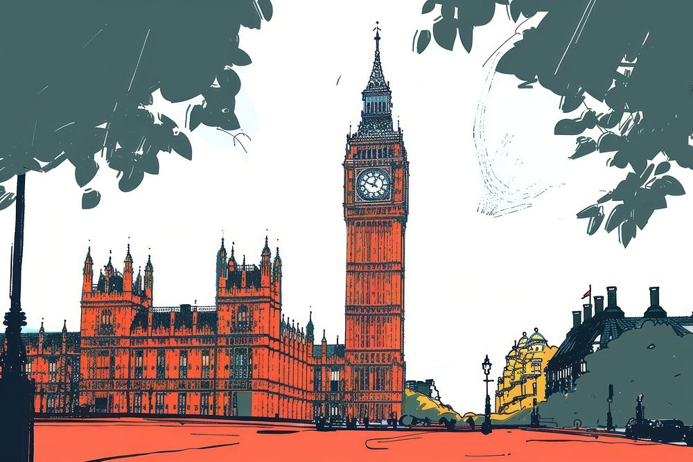 Big ben architecture building landmark. | Free Photo Illustration ...