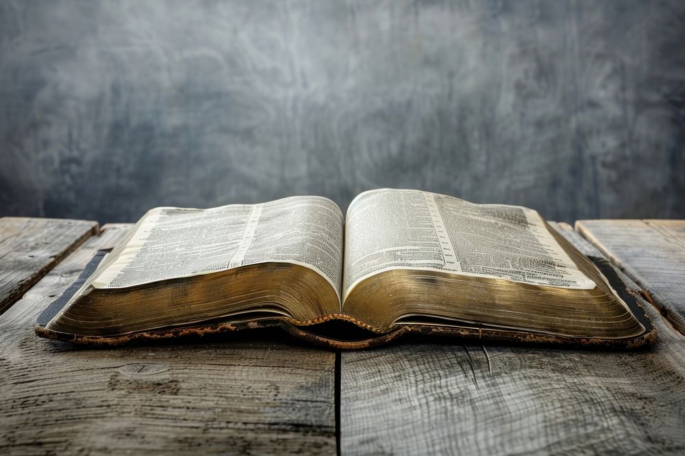 Open bible publication blackboard reading | Free Photo - rawpixel