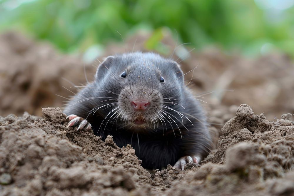 Mole put ground mole animal | Free Photo - rawpixel