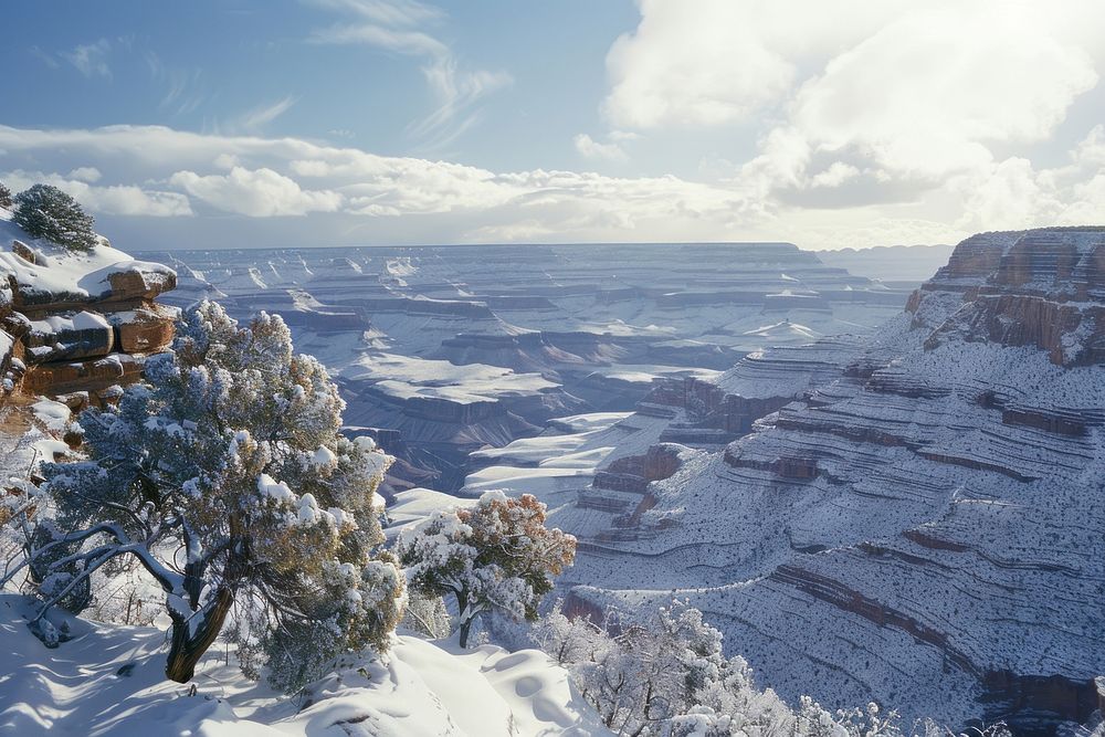 Grand canyon national park winter | Free Photo - rawpixel